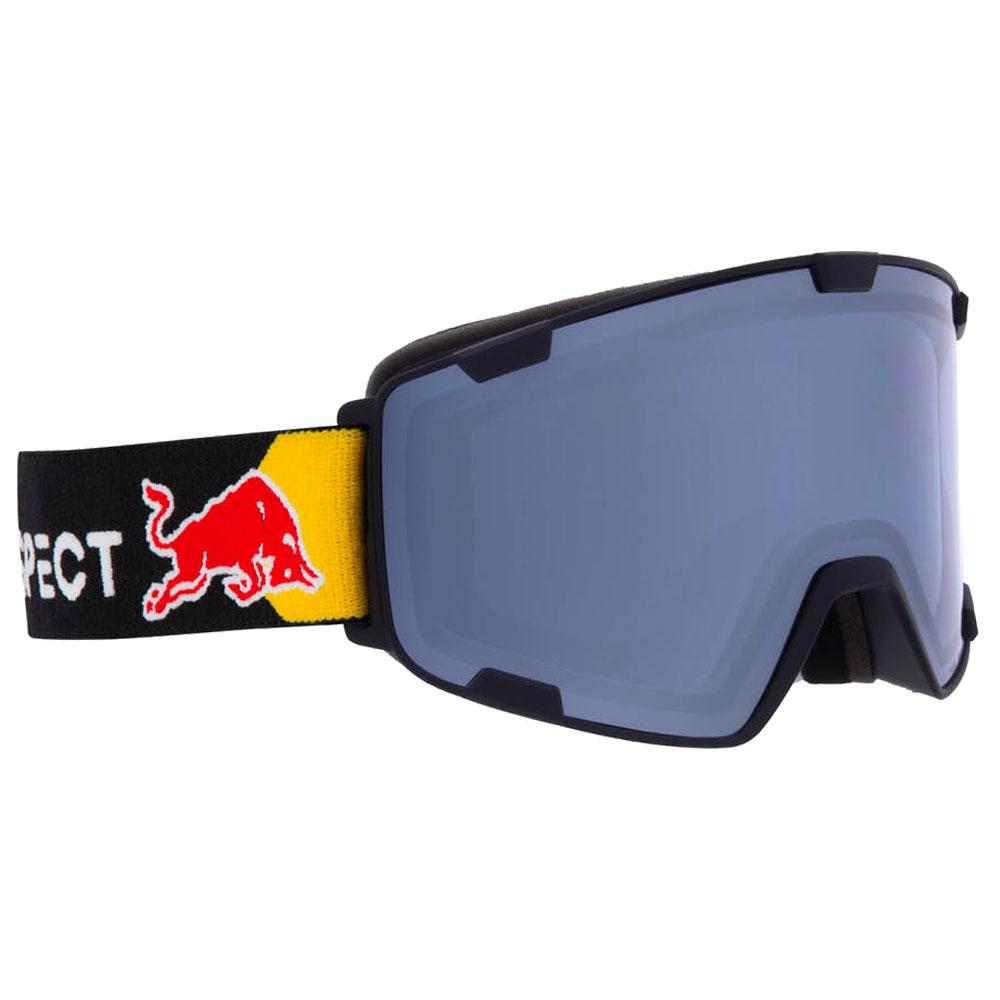 Masque de Ski Red Bull Spect Park Matt Black Smoke Silver Mirror - Hiver 2024 | Glisshop