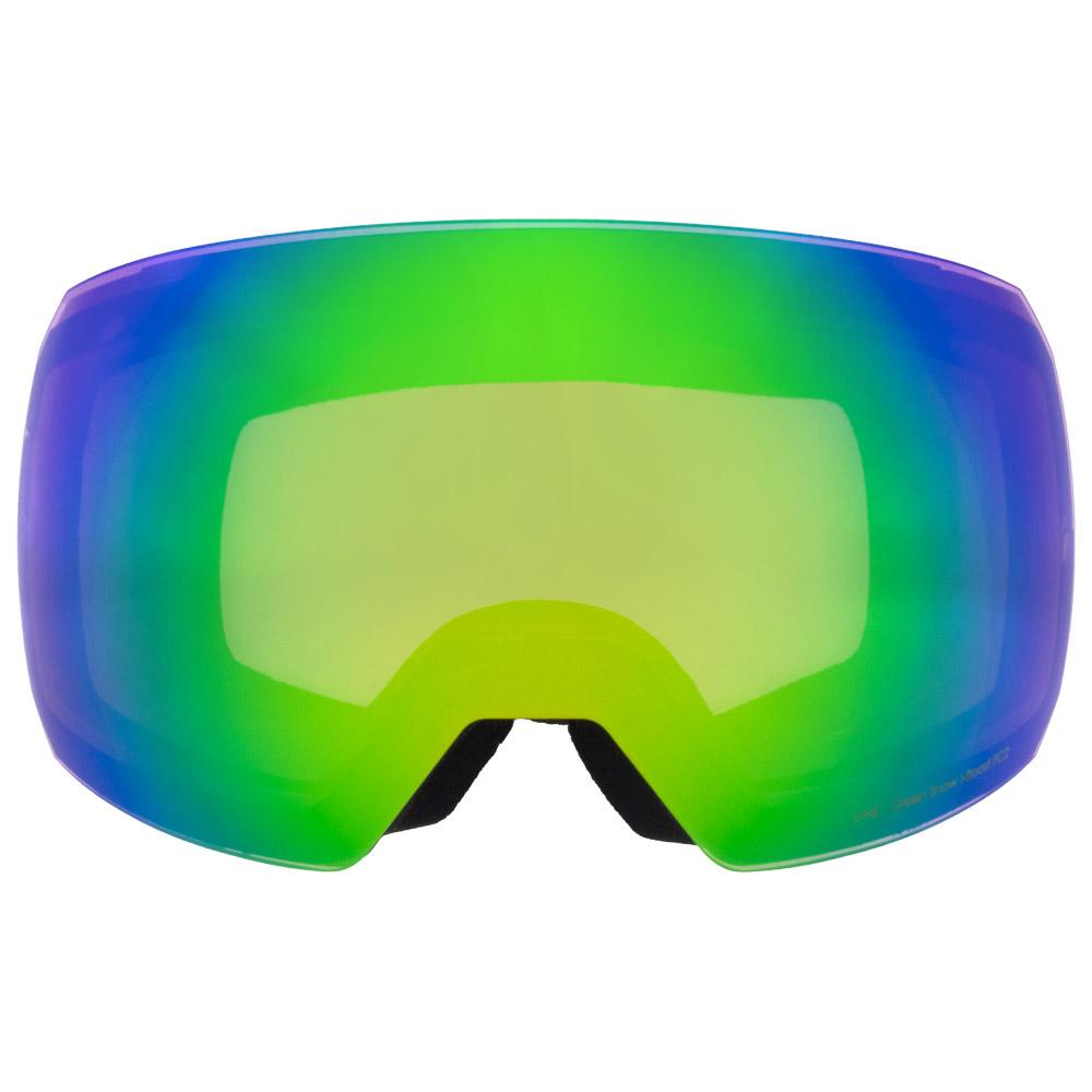 Masque de Ski Red Bull Spect Reign Matt Black Rose Green Mirror + Smoke ...