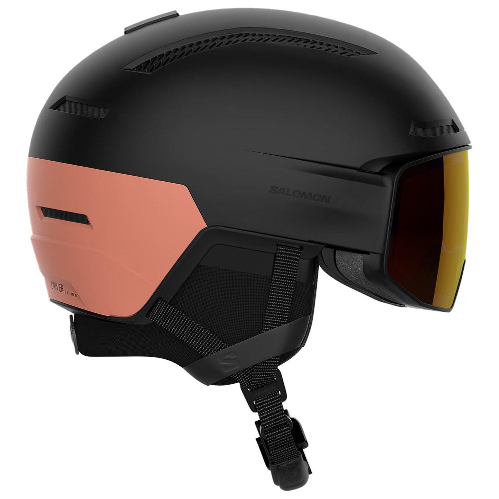 Salomon Helmet w/ visor Driver Prime Sigma Photo Mips Black Rose Gold ...