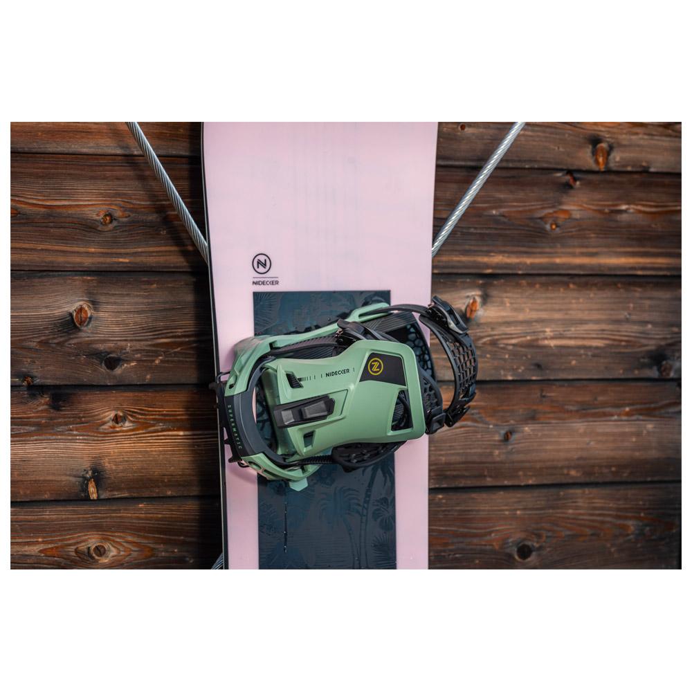 Fix Snowboard Nidecker Supermatic Olive - Hiver 2025 | Glisshop