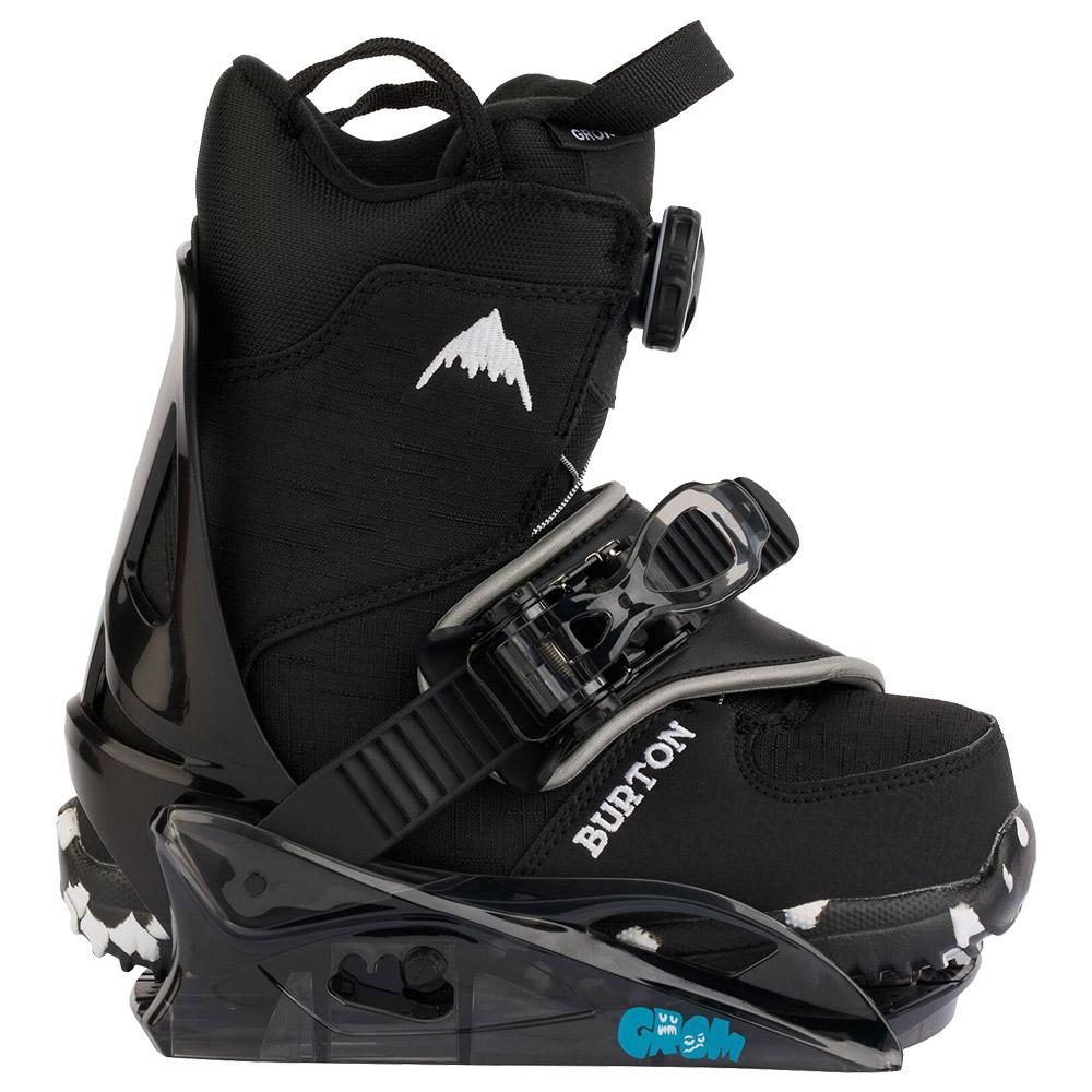 Fix Snowboard Burton Grom black - Hiver 2025 | Glisshop