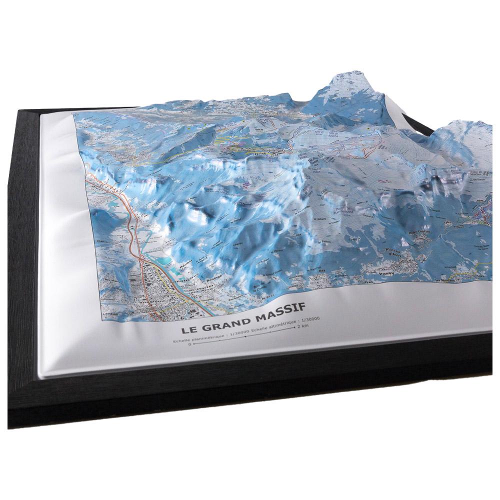 Deniveles Raised-relief map Domaine Le Grand Massif - Summer 2024 ...
