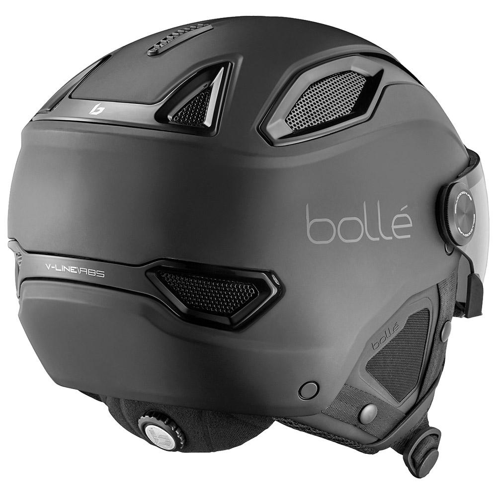 Bollé Helmet w/ visor V-Line Lightest Grey Matte Photochromic Blue ...