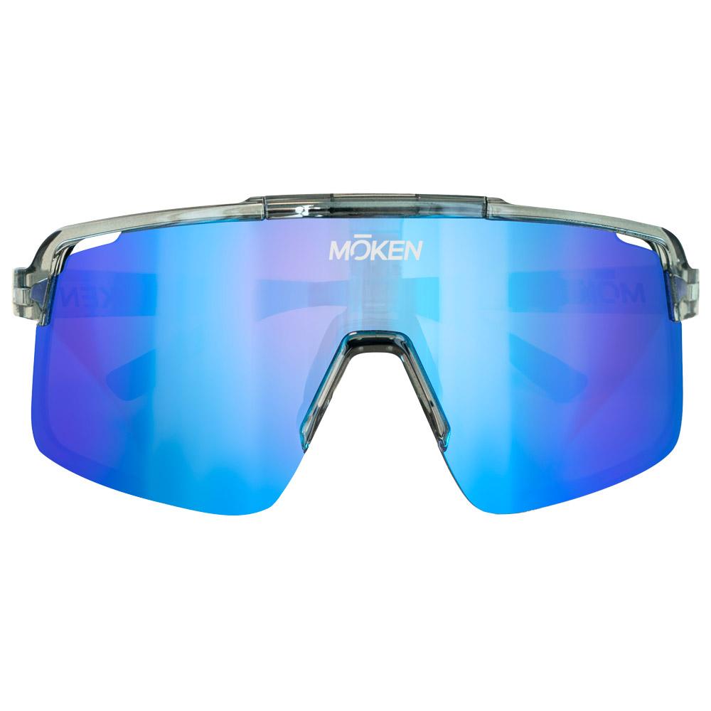 Lunettes de soleil Moken Vision Kurtiss-Dh Smoke Blue Cat.3 + Clear Cat ...