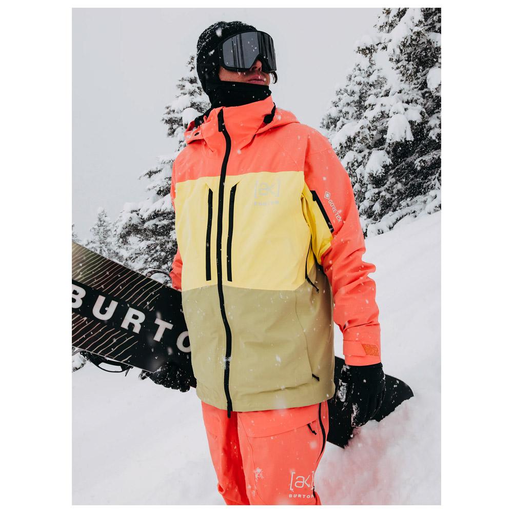 Burton Ski Jacket Ak Swash GTX 2L Jkt Reef Pink Buttermilk Mushroom ...