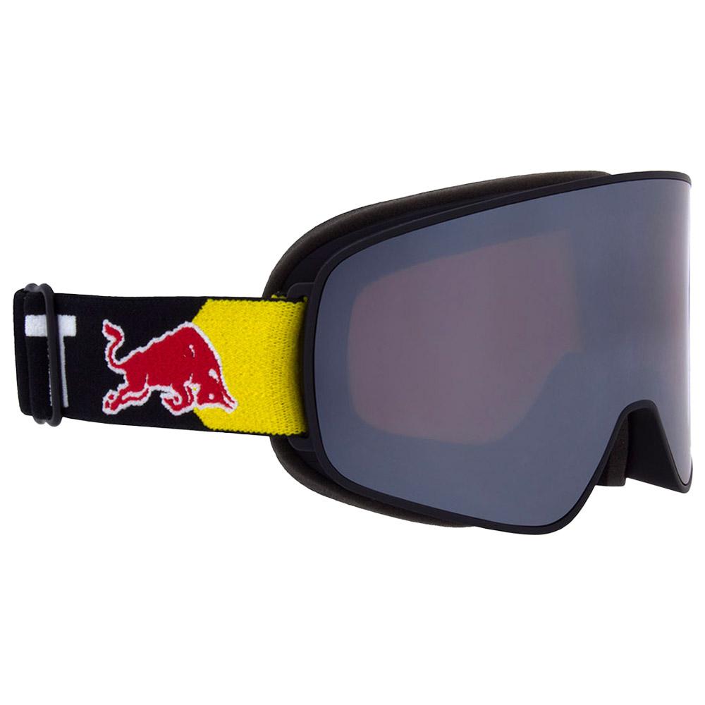 Skibrille Red Bull Spect Rush Matte Black Orange Silver Mirror - Winter ...