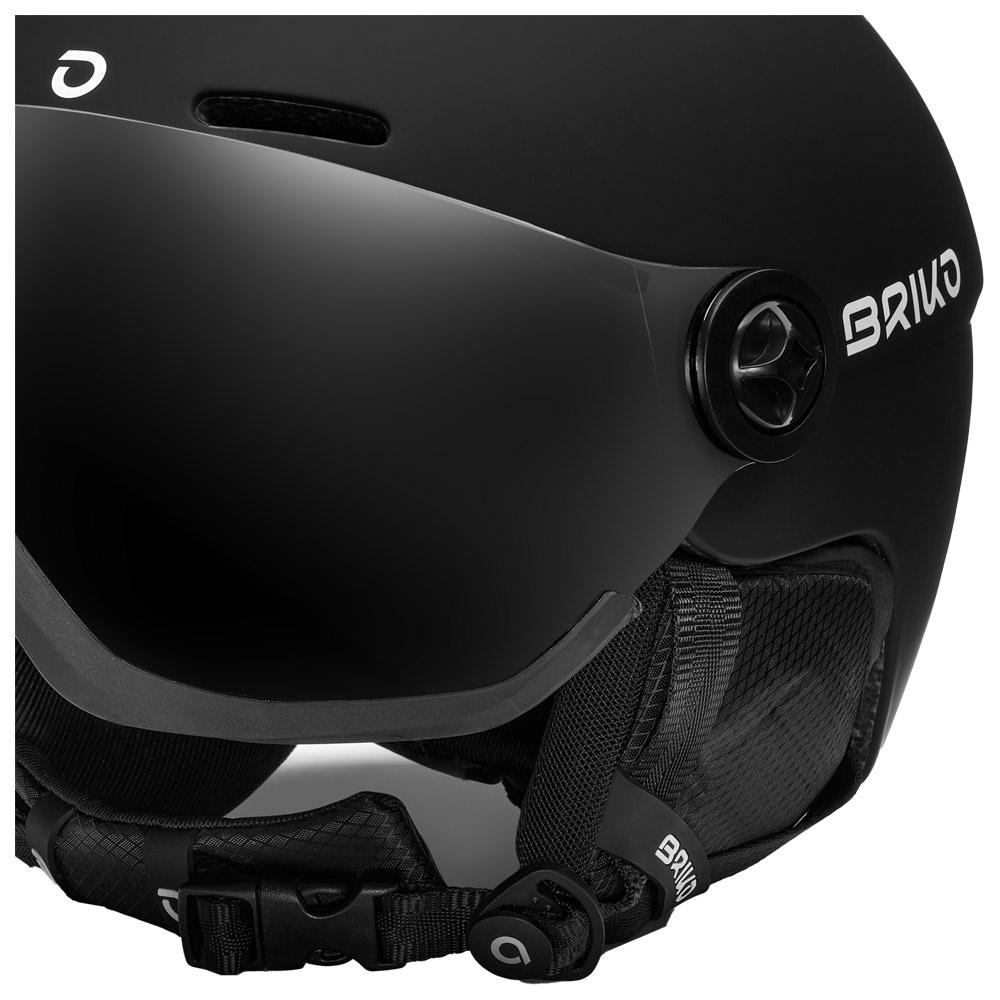 Briko Helmet w/ visor Teide Visor Matt Black - Winter 2024 | Glisshop