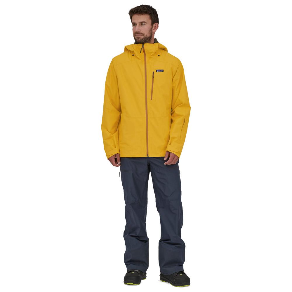 Skijassen Patagonia M's Powder Town Jacket Cabin Gold - Winter 2023 ...