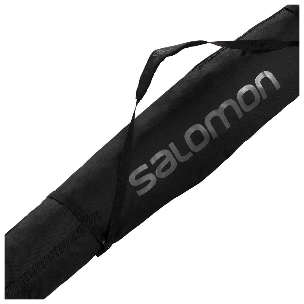Salomon Ski bag Original 1paire Skisleeve Black Grey - Winter 2022 ...