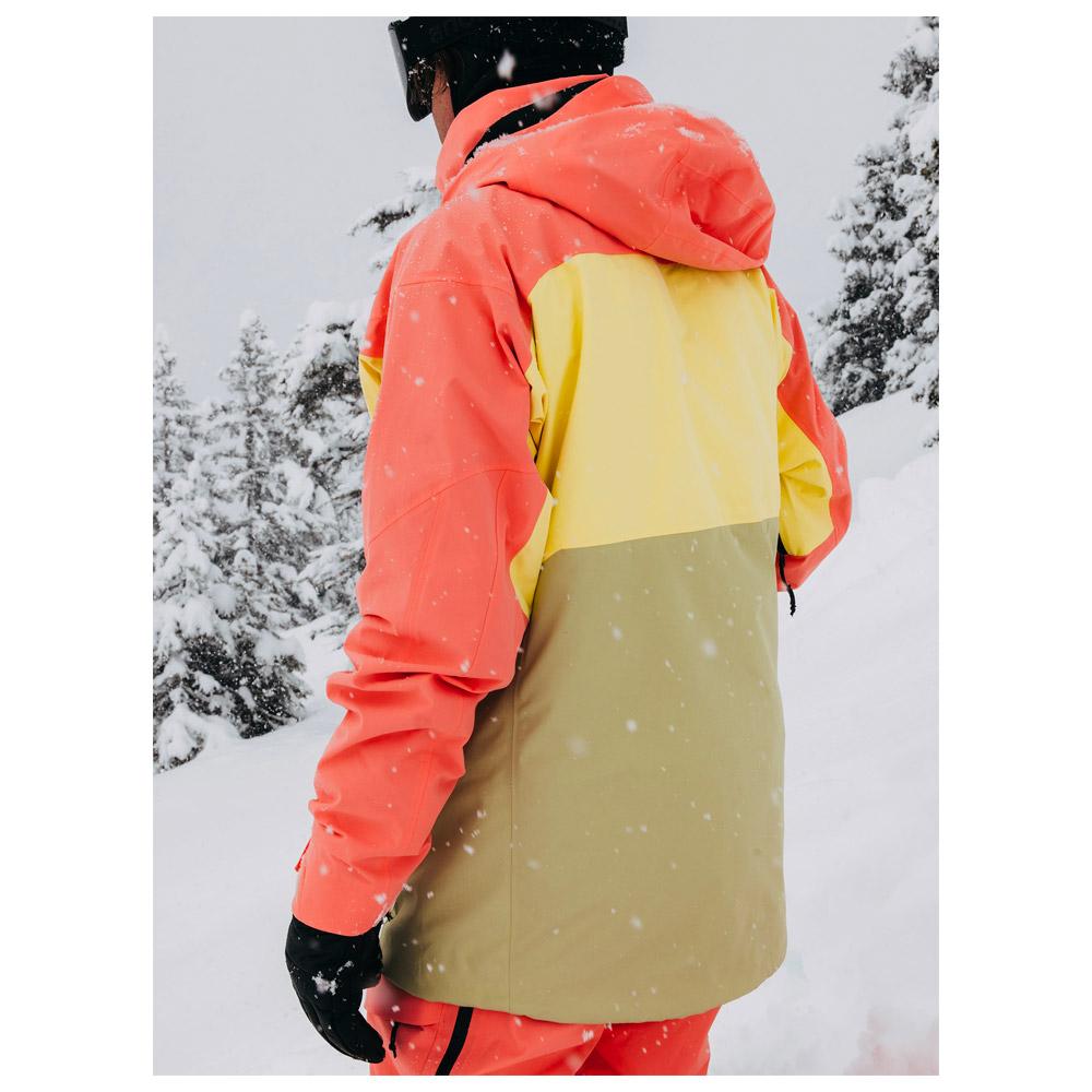 Burton Ski Jacket Ak Swash GTX 2L Jkt Reef Pink Buttermilk Mushroom ...