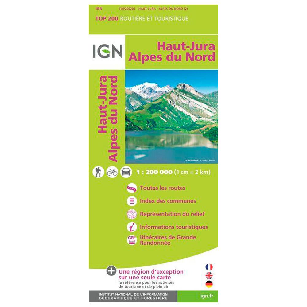 IGN Map Haut-Jura Alpes Du Nord - Summer 2024 | Glisshop