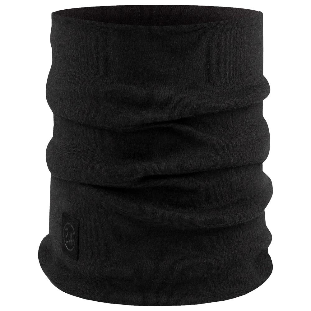 Buff Neck warmer Merino Heavyweight Neckwear Solid Black - Winter 2026 ...