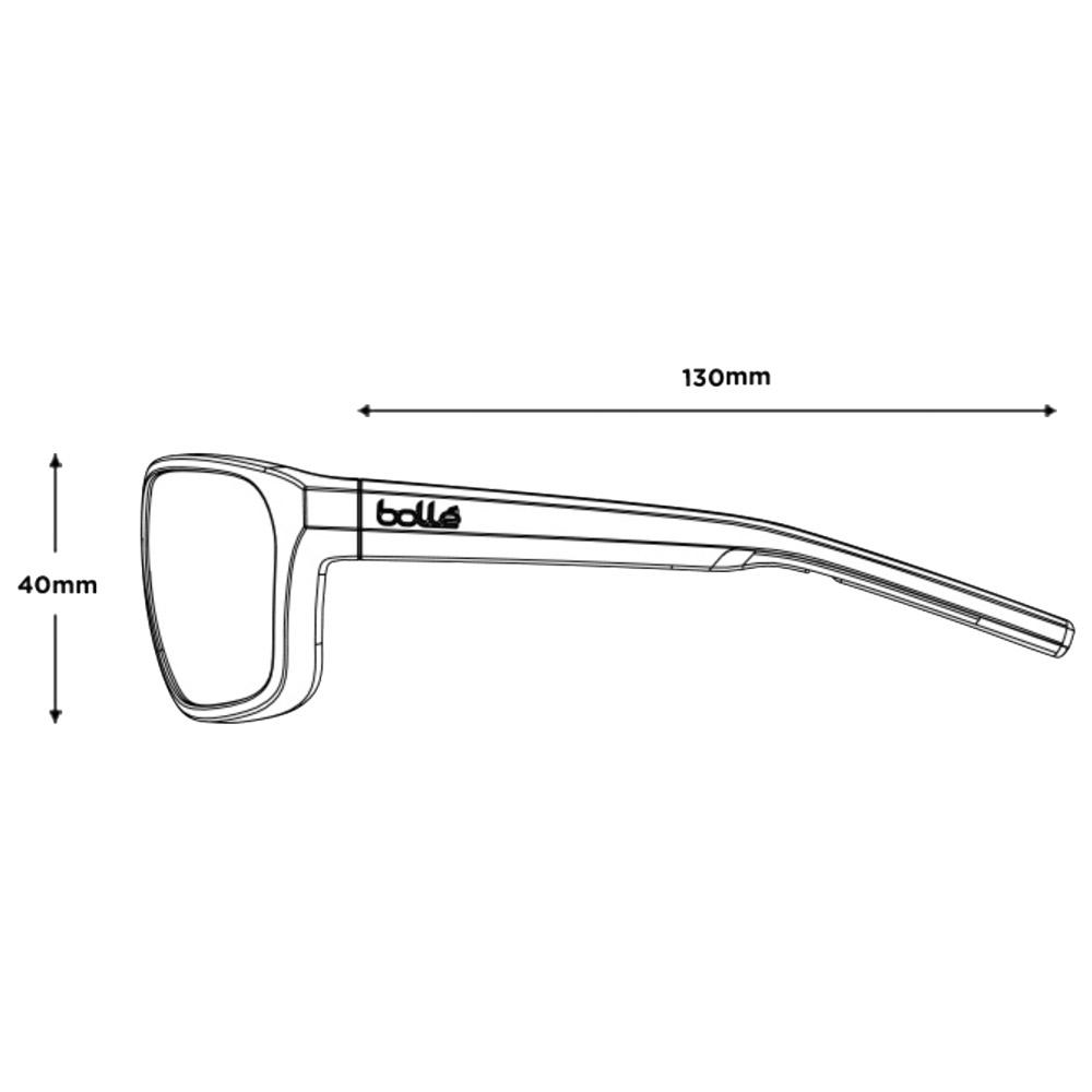 Bollé Sunglasses Strix Full Black Matte Phantom+ - Summer 2023 | Glisshop