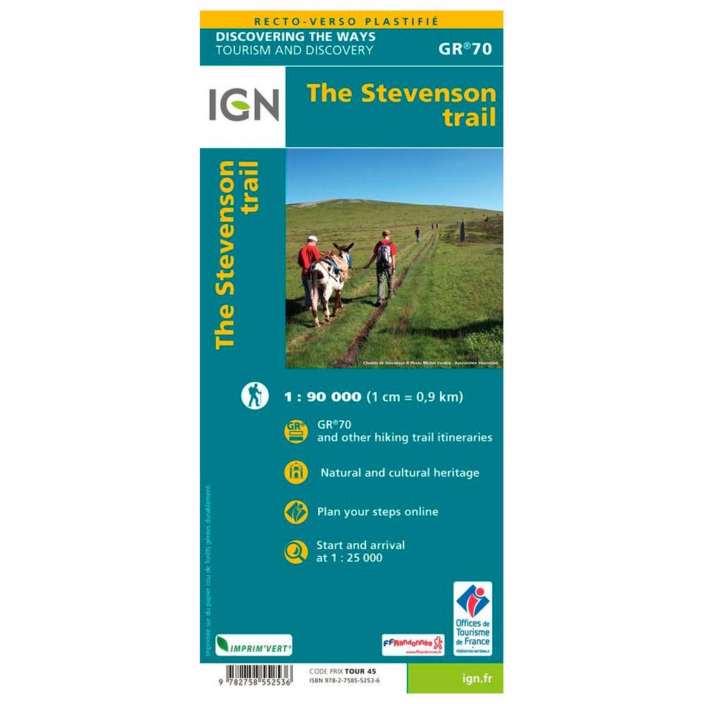IGN Map Chemin de Stevenson GR70 - Summer 2024 | Glisshop