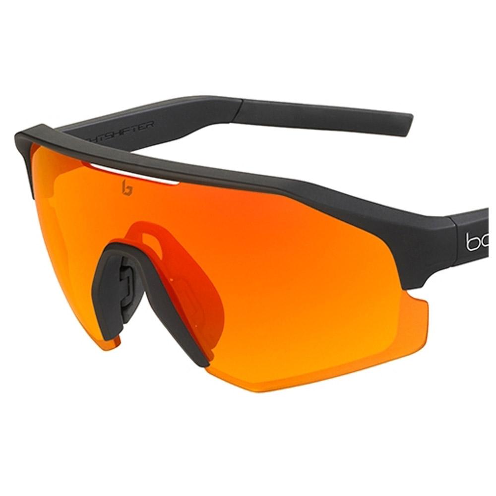 Bollé Sunglasses Lightshifter Matte Black Phantom Brown Red - Summer ...