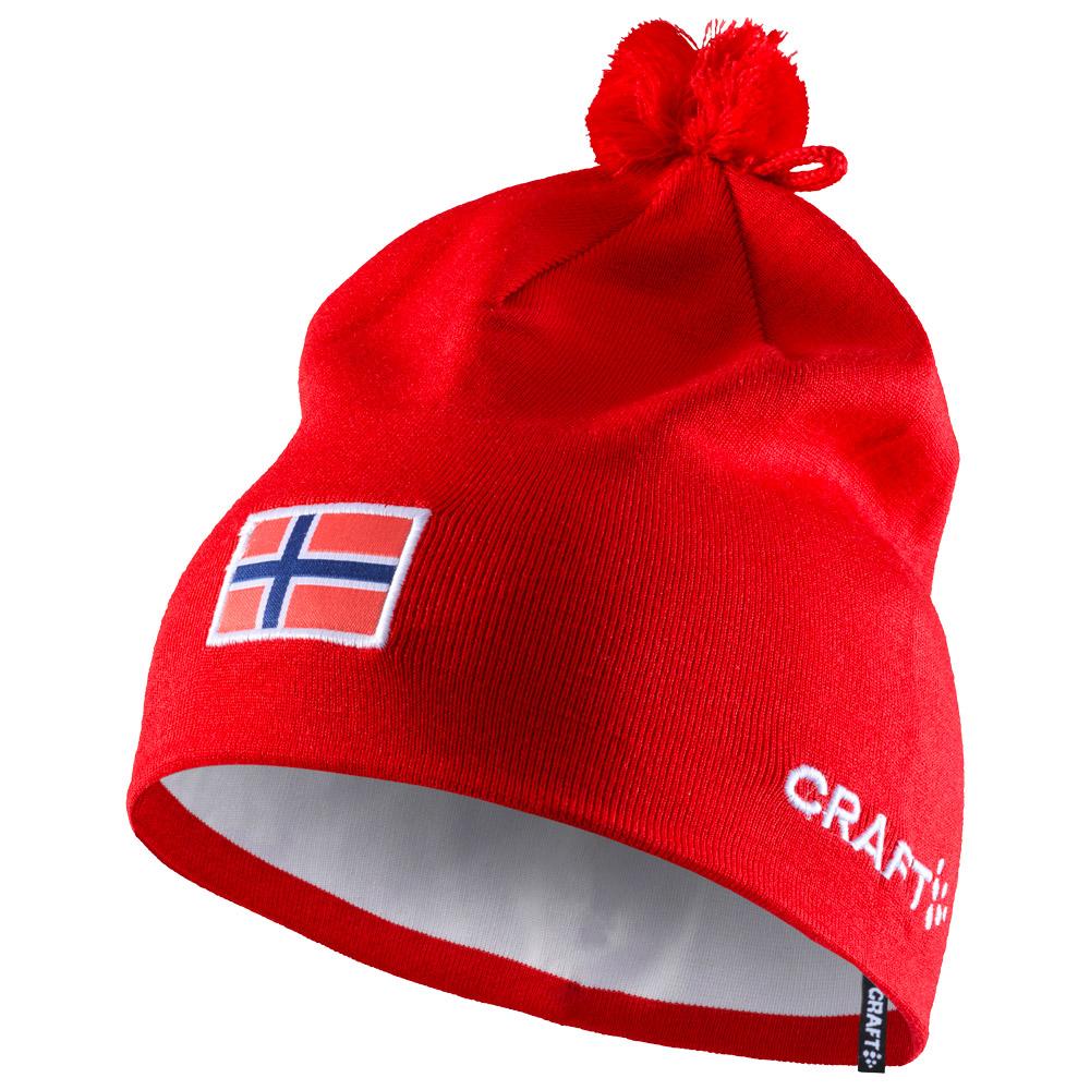 Craft Nordic Beanie Practise Knitted Hat Bright Red - Winter 2024 ...
