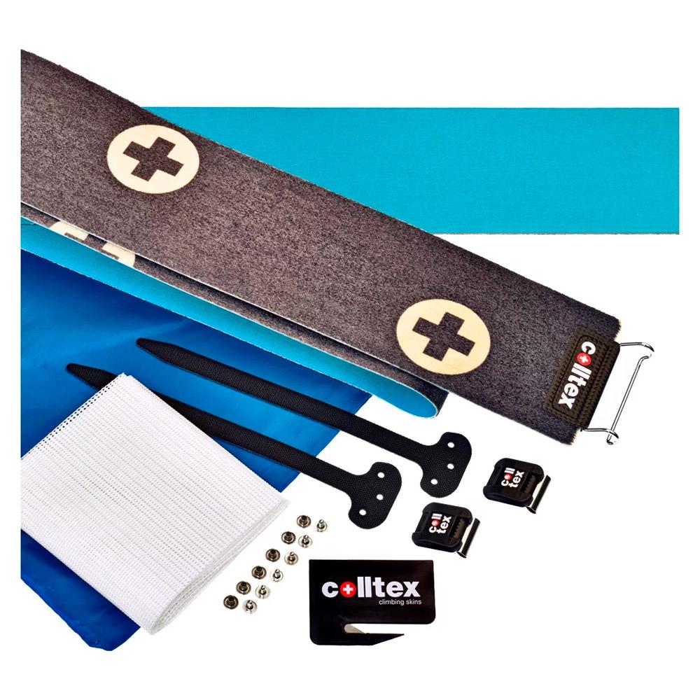 Pelli di foca (sci alpinismo) Colltex Sad Palu Mohair 120 Etrier 41 Cousu + Crochet Talon ...