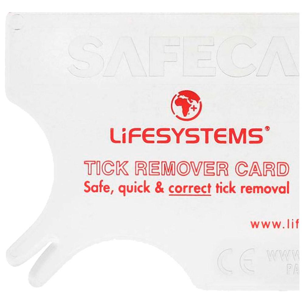 Lifesystems Tick removal tool Tick Card White - Summer 2025 | Glisshop