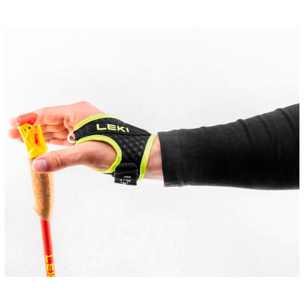 Bâton Leki Ultratrail FX.One Superlite Bright Red Neon Yellow Natural ...