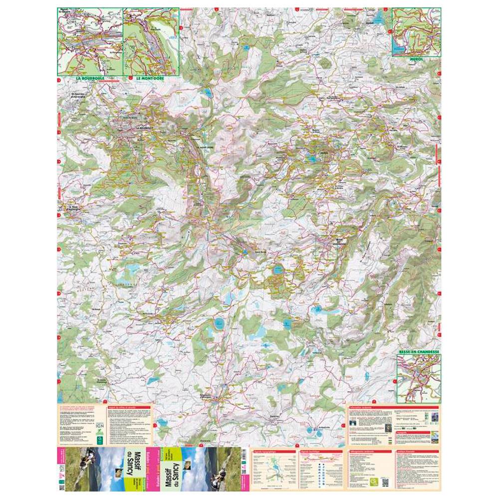 Chamina Edition Map Massif du Sancy - Summer 2024 | Glisshop