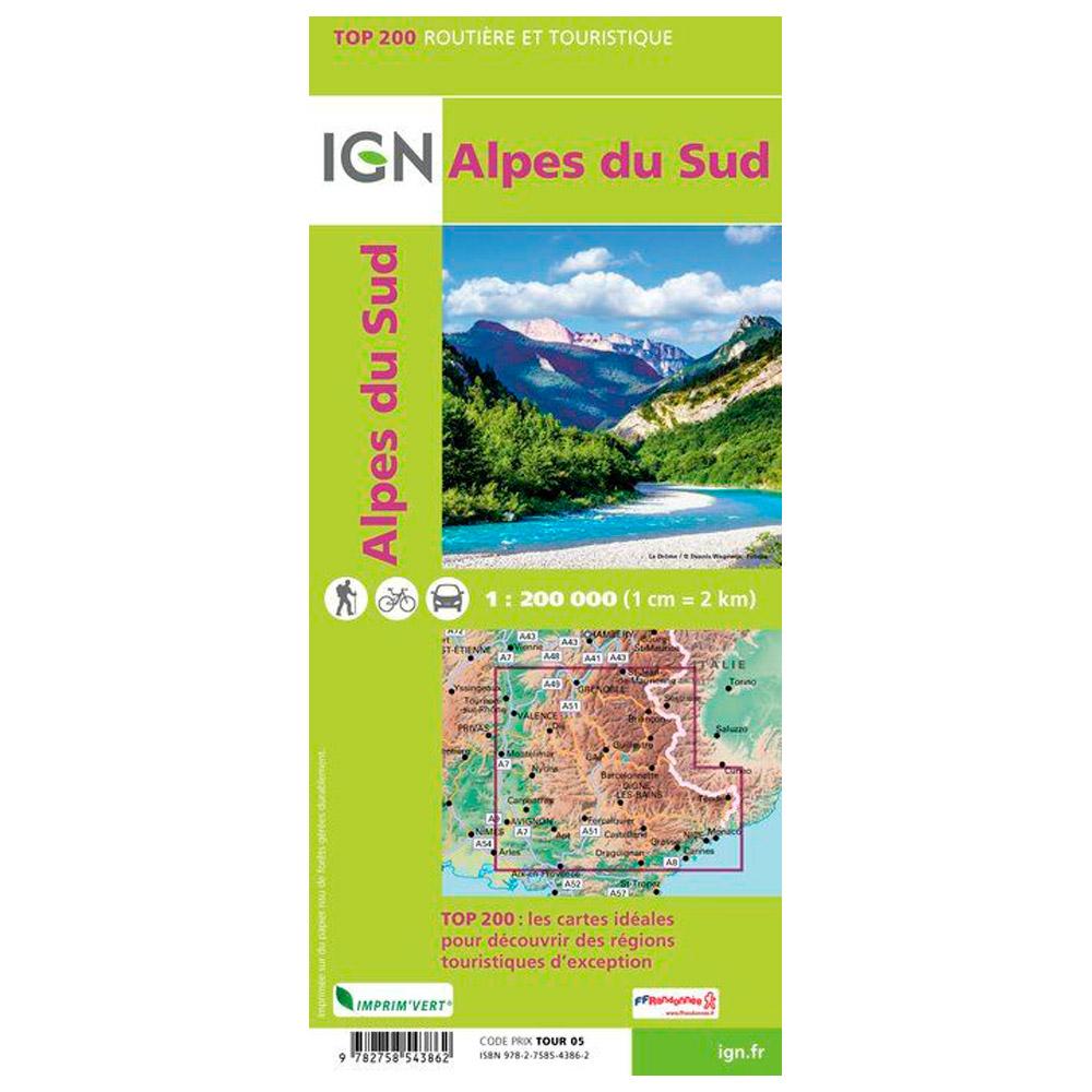 IGN Map Alpes du Sud - Summer 2024 | Glisshop
