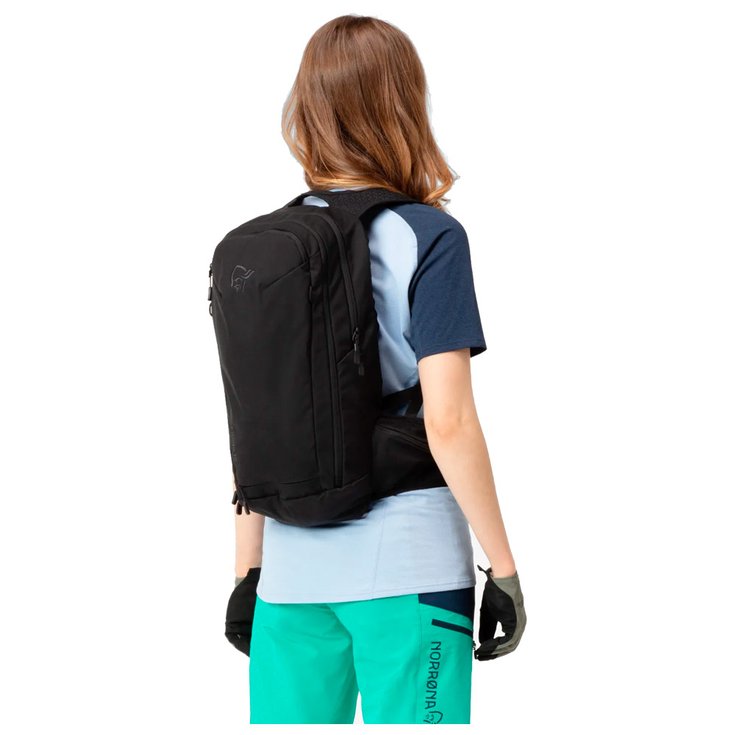 Norrona Backpack Skibotn 15L Pack Caviar Black - Summer 2022 | Glisshop