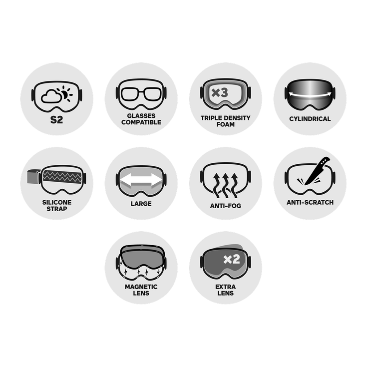 Maschera Red Bull Spect Jamm Matt White I-Boost Pink Red Purple Mirror ...