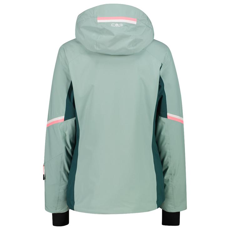 Chaqueta esquí CMP Woman Jacket Zip Hood Jade - Invierno 2026 | Glisshop