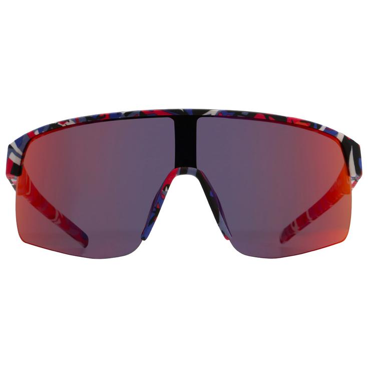 Occhiali da sole Red Bull Spect Dakota Matt Blue Burgundy Pattern Smoke ...