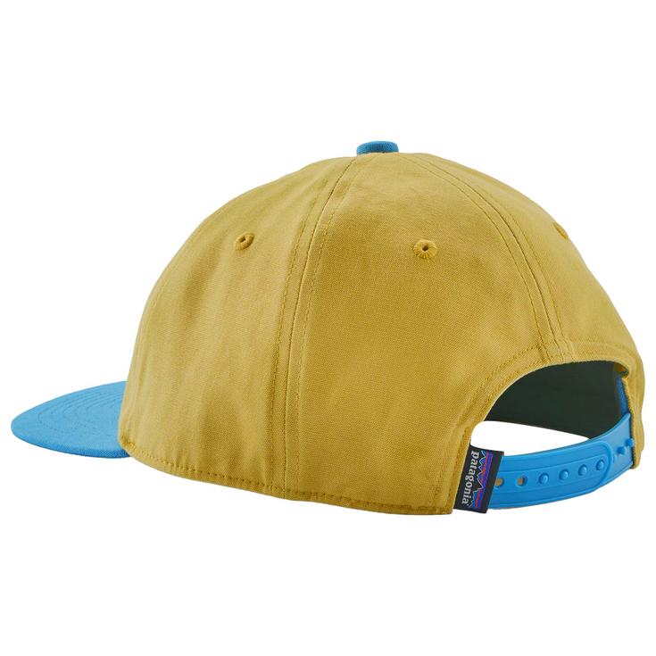 Patagonia Cap Kid's Funhoggers Hat Island Turtle Limestone Yellow ...