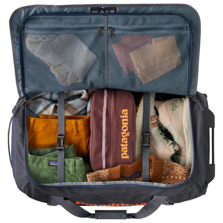 Valigia Patagonia Black Hole Wheeled Duffel 70L Smolder Blue - Estate ...