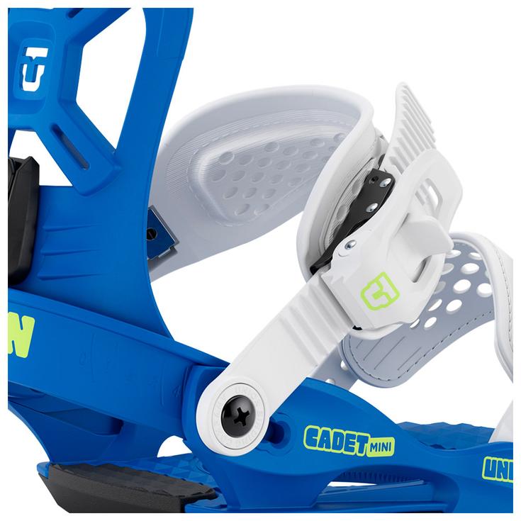 Union Snowboard binding Cadet Mini Blue - Winter 2026 | Glisshop