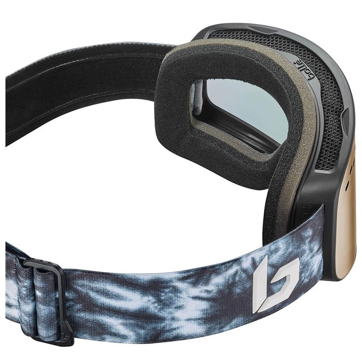 Maschera Bollé Nevada Black Tye Dye Matte Phantom Fire Red - Inverno ...