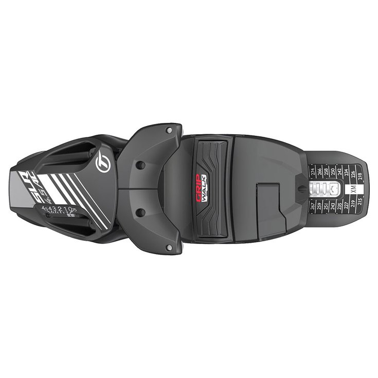 Head Ski binding Slr 4.5 Gw Ac Br.80 Solid Black White - Winter 2021 ...