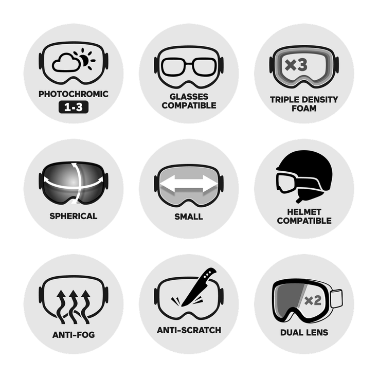 AZR Goggles Smile Otg Rose Mat Irisé Rose - Winter 2026 | Glisshop
