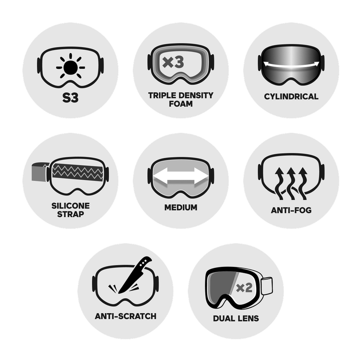 Maschera Bollé Blackridge Brushstroke Matte Gold - Inverno 2026 | Glisshop