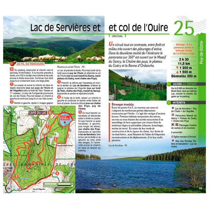 Chamina Edition Guidebook 30 Lacs Naturels D'auvergne - Summer 2024 ...