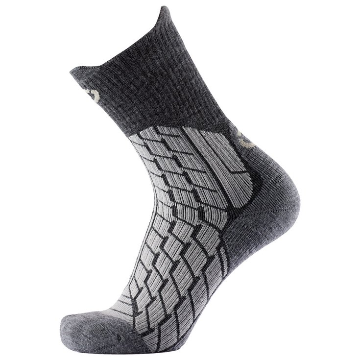 Therm-Ic Socks Trekking Warm Crew Grey Light Grey - Summer 2025 | Glisshop
