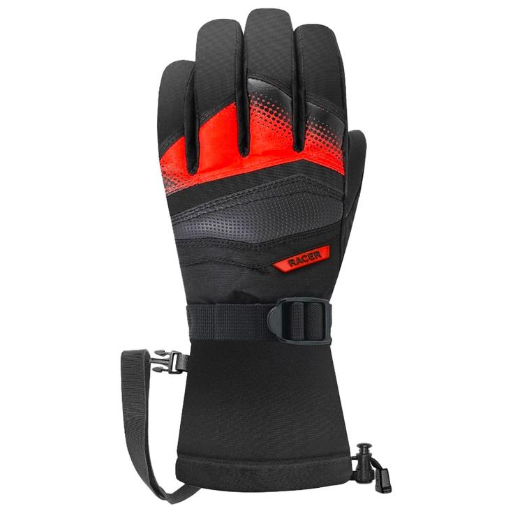 Guanti Racer Venom 5 Black Red - Inverno 2026 | Glisshop