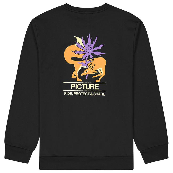 Felpa Picture Shakay Black - Estate 2026 | Glisshop