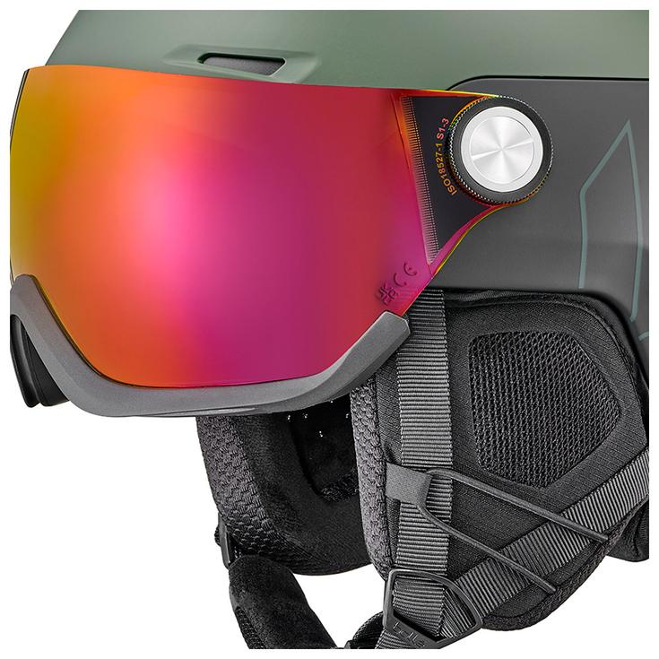 Visor Helme Bollé V-Ryft Pure Sun Forest Matte Photochromic Red ...