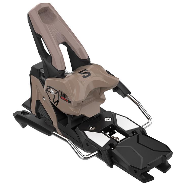 Attacchi Sci Salomon Strive 14 Mn Dune Metal Black Flame Orange D100 ...