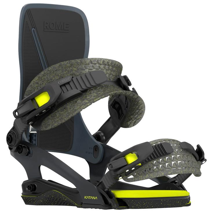 Rome Snowboard binding Katana FW Blue - Winter 2026 | Glisshop