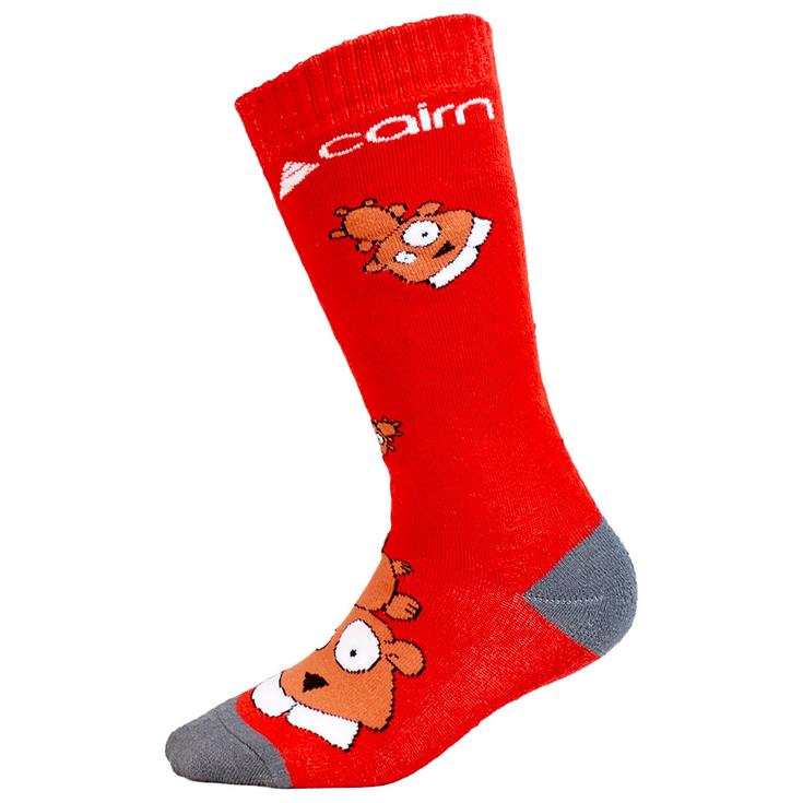 Cairn Socks Duo Pack Spirit Junior Red Marmot - Winter 2025 | Glisshop