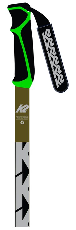 K2 Poles Freeride 18 Green - Winter 2026 | Glisshop