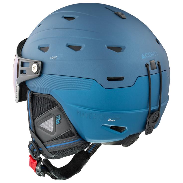 Visor Helme Cairn Maverick Visor Evolight Nxt Matte Metallic Blue ...