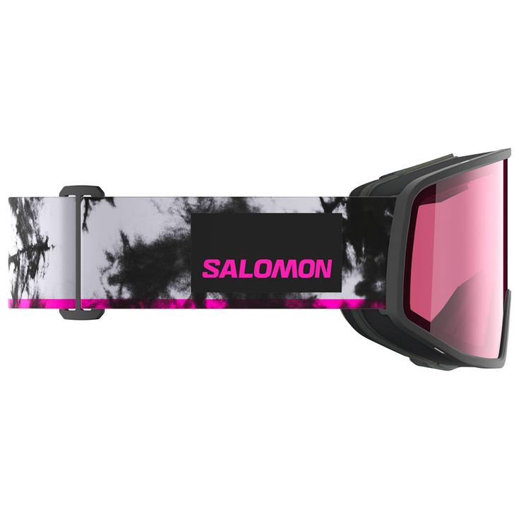 Masque de Ski Salomon Sentry Pro Black Qst X Sigma Silver Pink + Sigma ...