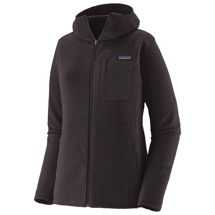 Polar Patagonia W's R1 Air Full Zip Hoody Black - Verano 2026 | Glisshop