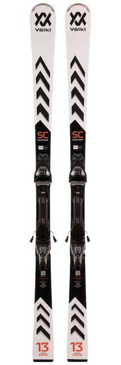 Volkl Ski-Set Racetiger Sc White + Bdg - Winter 2025 | Glisshop