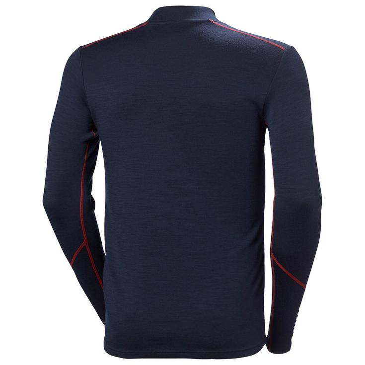 Intimo Tecnico Helly Hansen Lifa Merino Midweight Logo Navy - Inverno ...